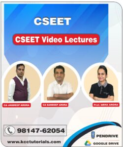 Best CS Executive Live Online Classes & Video Lectures in India - KCC Tutorials
