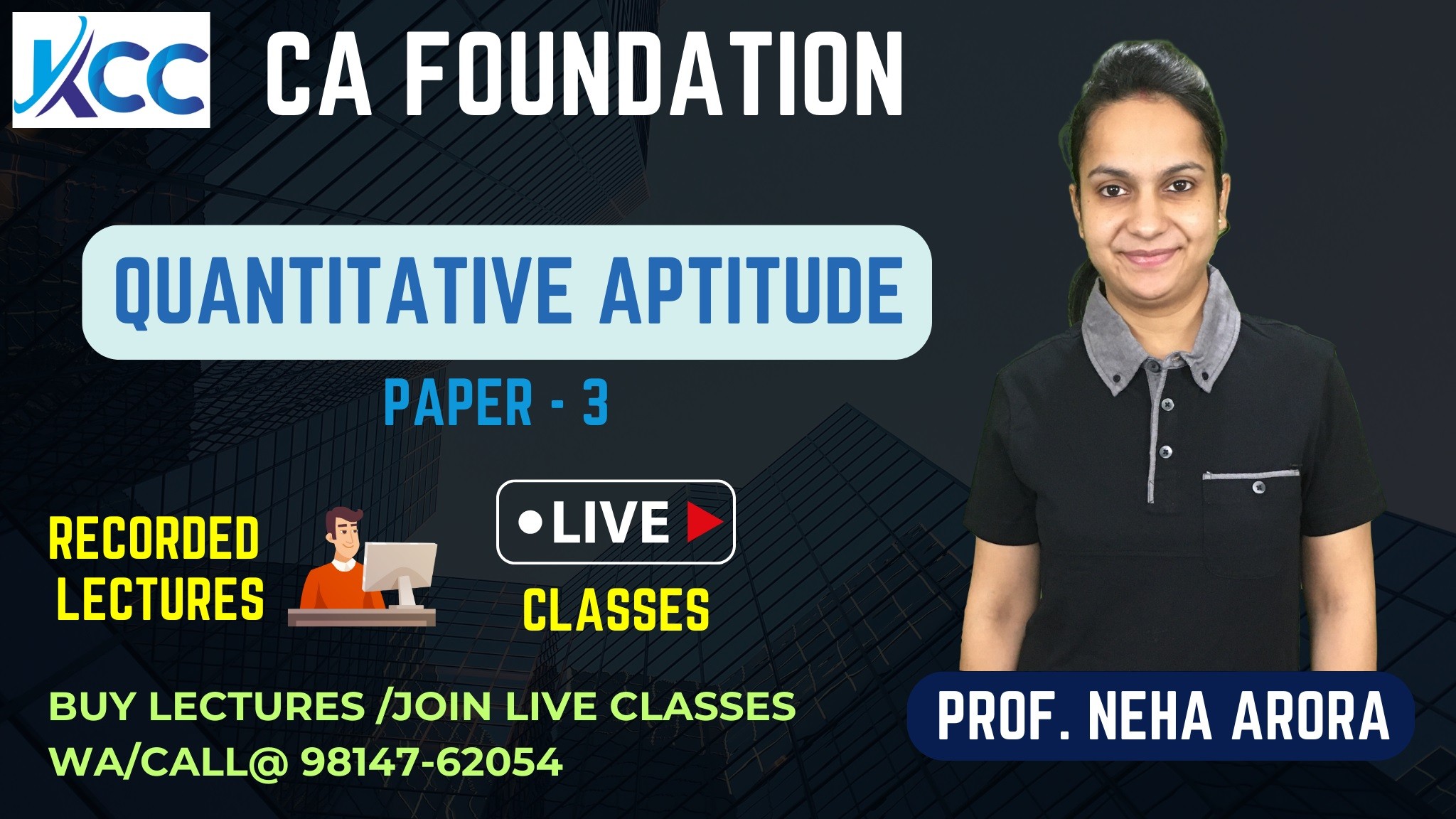 Best and Affordable CA Foundation Quantitative Aptitude Classes