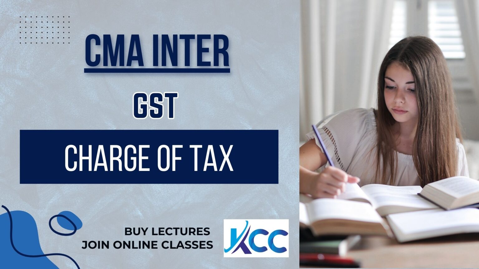 CMA Inter Charge of Tax Questions Answers