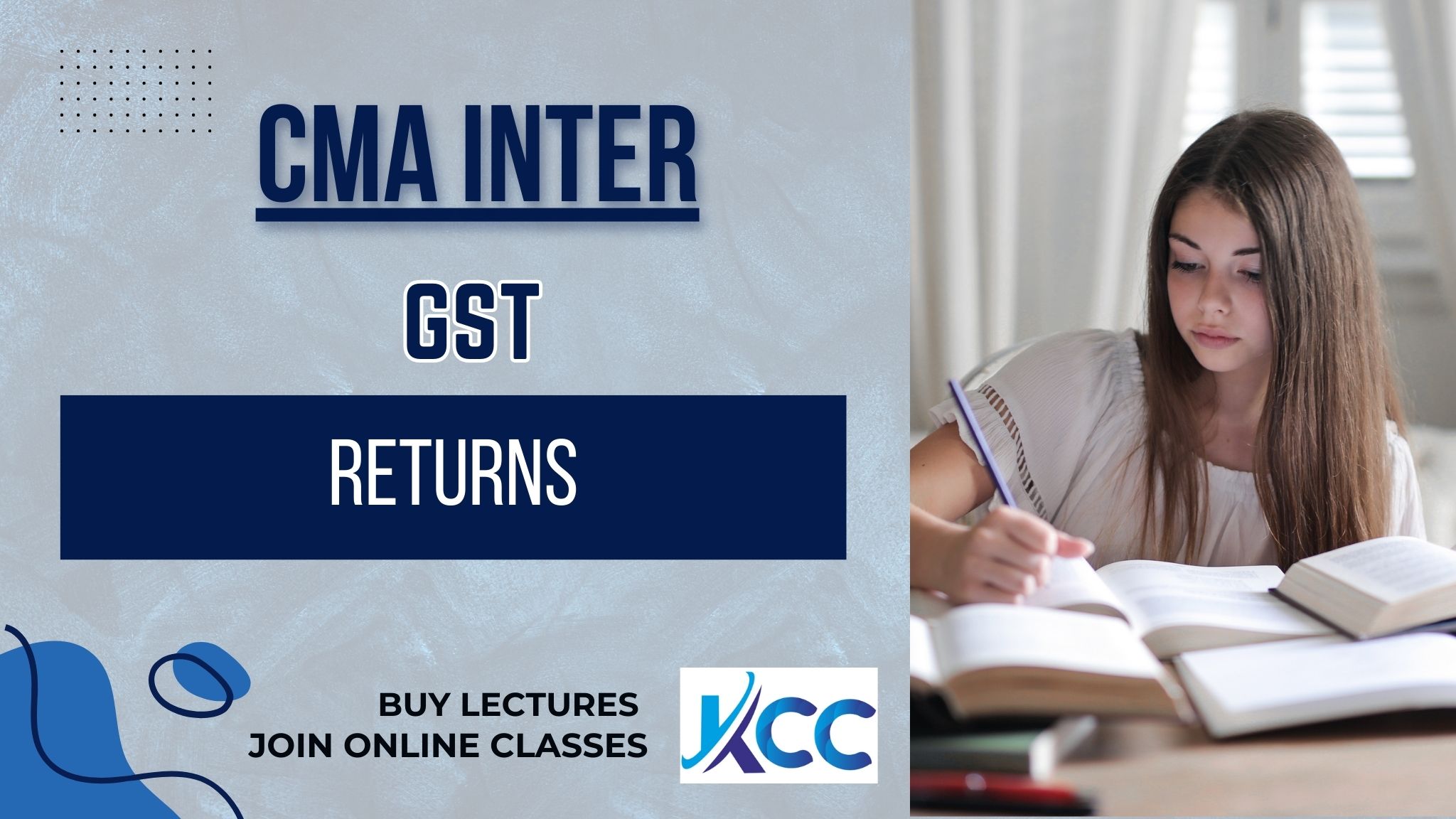 CMA Inter GST Returns Important Questions with Answers - KCC Tutorials